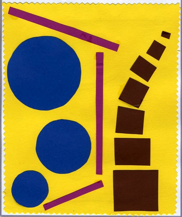 LA CAJA DE IRENE: Composición con figuras geométricas