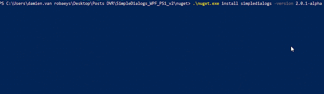 Modern dialog with PowerShell and WPF | Syst & Deploy