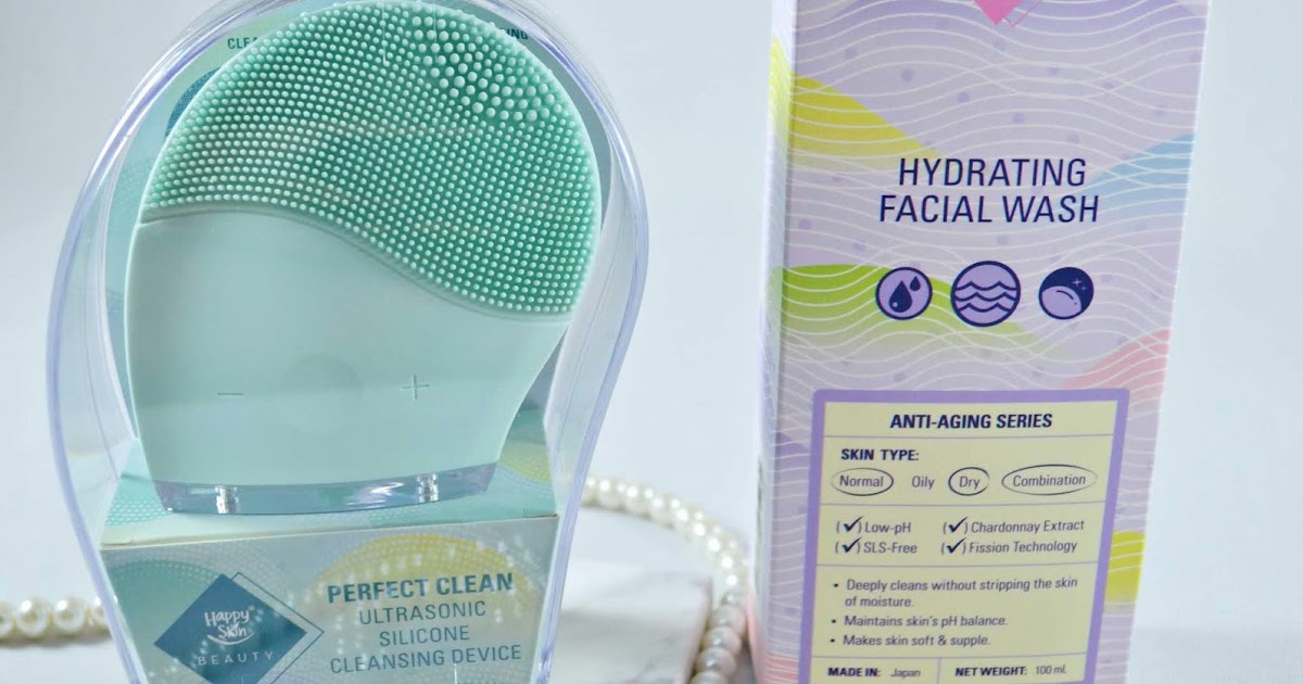 Happy Skin: Perfect Clean Ultrasonic Silicone Cleansing Device ...