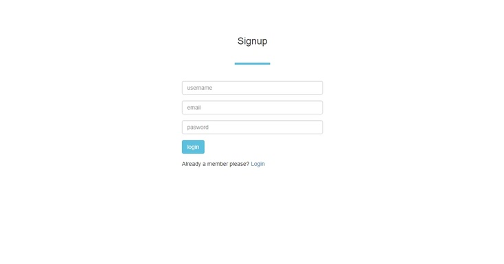 jQuery switching between login and signup forms | MakeEasy