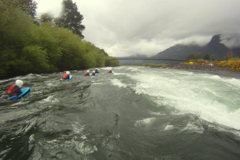 ¡Chile!: Week 7: Pucon - Hydrospeed & Volcano Hiking