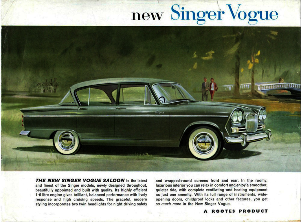 .: 1961. Singer Vogue. Brochure (English)