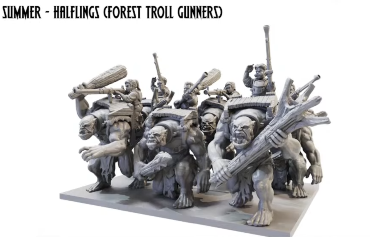 Wargame News and Terrain: Mantic Games: New Kings of War Halfling Army ...