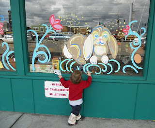 Dreamscapes: Easter Window Painting