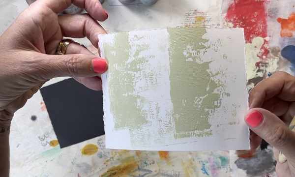 Karen Bearse Designs: Art Card with Seth Apter Products