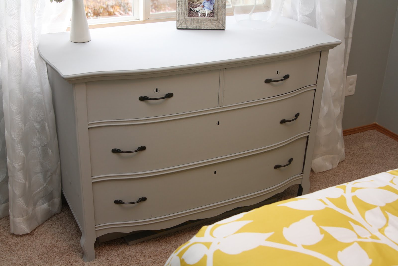 Decorating the Dorchester Way: Paris Grey Dresser Redo