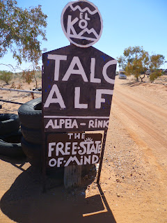 Whereiswitchwae?: Talc Alf on outskirts of Lyndhurst