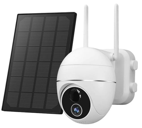 Review KATTCAM Wireless PTZ Solar Panel Outdoor Security Camera