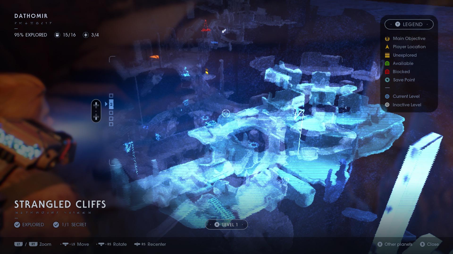 Jedi: Fallen Order's Holomap Is A Confusing Mess