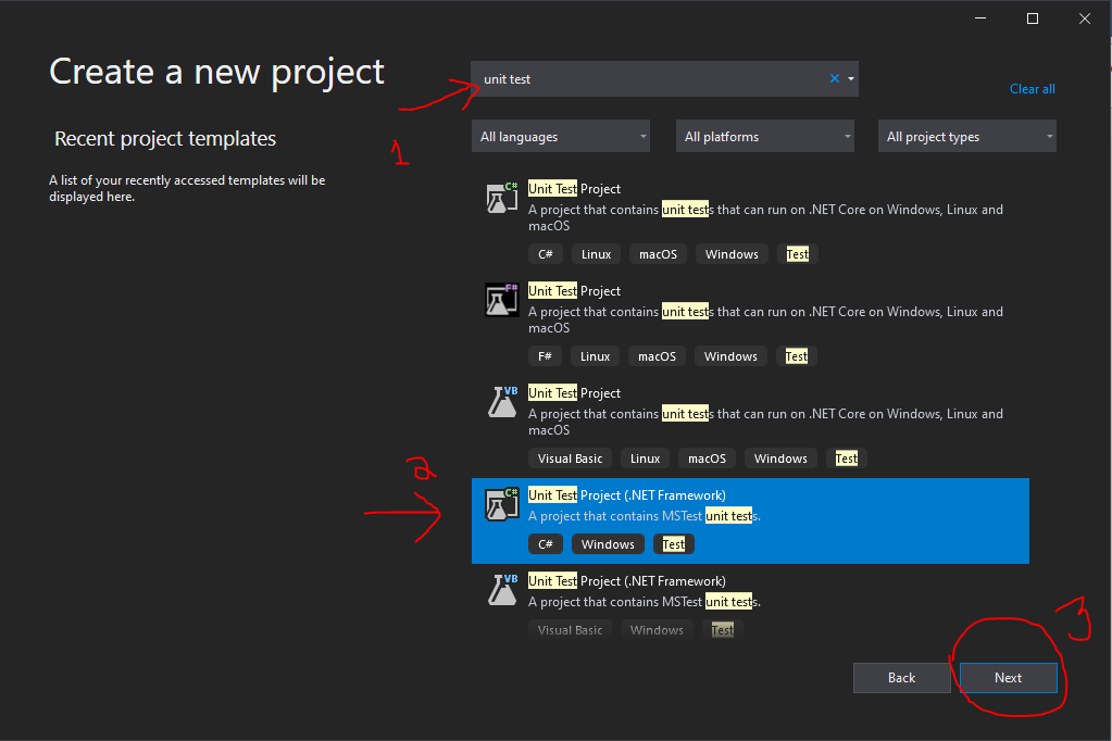Create a New Project