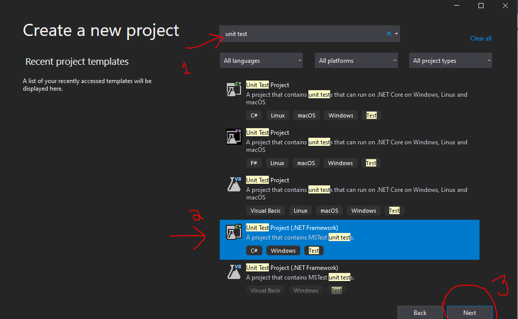 Create a New Project