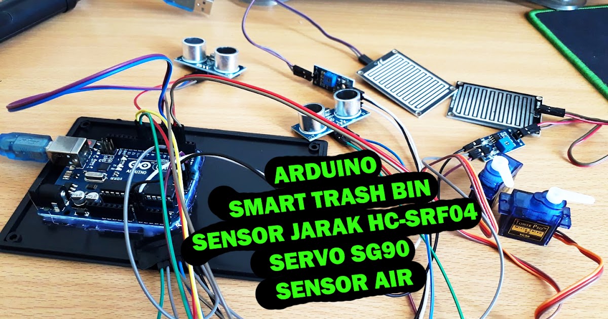 .: ARDUINO SMART TRASHBIN Tempat Sampah Pemisah Sampah Basah dan Kering ...