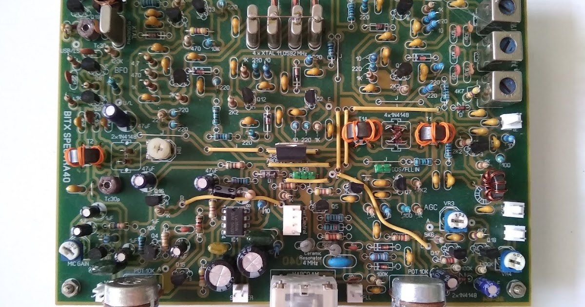 INSTALASI WIRING PADA BITX SPECTRA 40 ~ YC3LVX