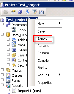Breaking Windows!: Exporting Labels with .XPO's in Dynamics AX 2009