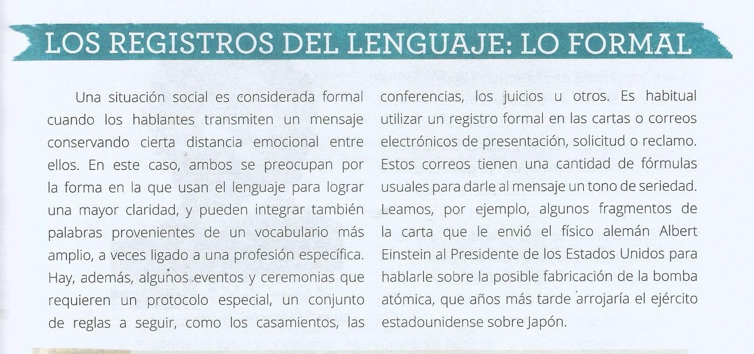 PLAN DE CONTINUIDAD 2020: Trabajo práctico N° 6: registro formal y ...