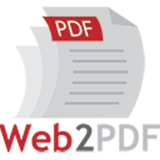 Web2PDF - Convierte una Página Web a un PDF - Recursos en Internet