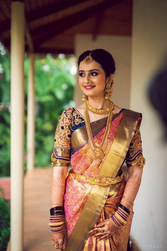 Brides in Traditional Heavy Jewellery - Jewellery Designs