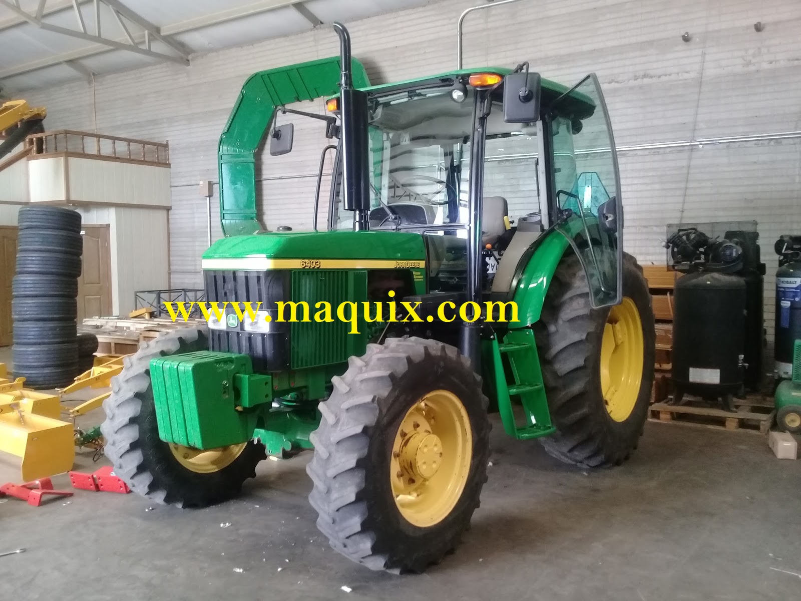 MAQUINARIA AGRICOLA INDUSTRIAL: Tractor John Deere 6403 4x4 en Venta ...