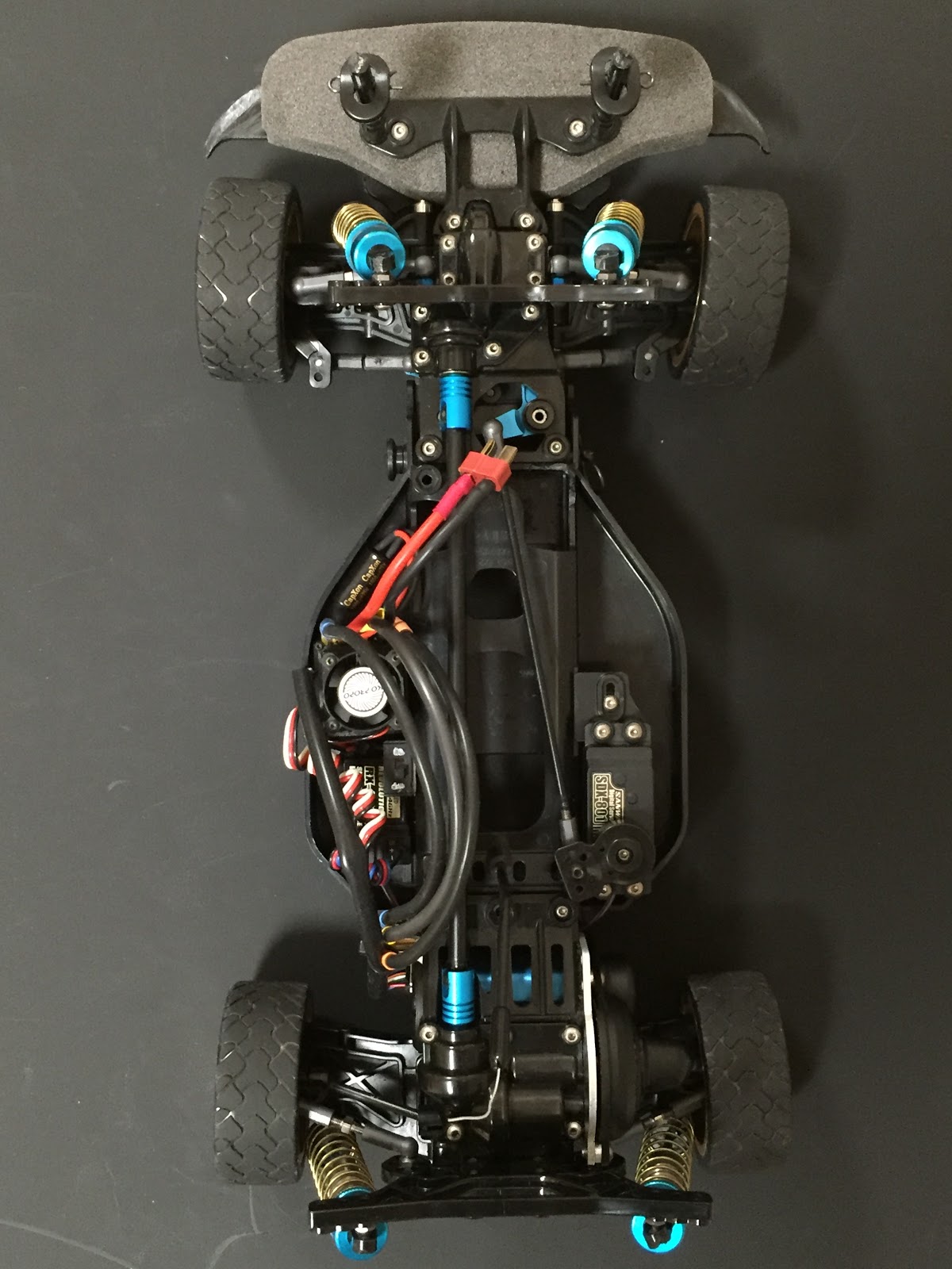 マッハ弾の「逝けるV作戦」RCブログ: DF-03Ra ロングダンパー仕様？