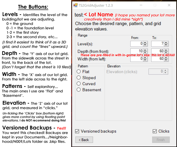 Sims 2 Virtual Realty: Tutorial: Grid-Adjuster for Basic 2-Click ...