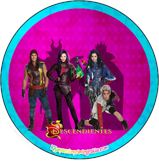 Free Printable Descendants Mini Kit. - Oh My Fiesta! in english