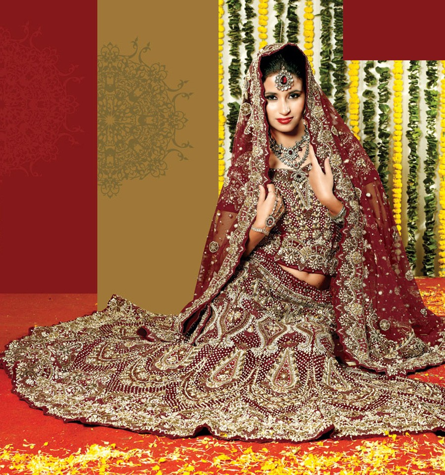 Charming Wedding Lenghas For Fashion Savvy Brides ~ Latest Designer ...
