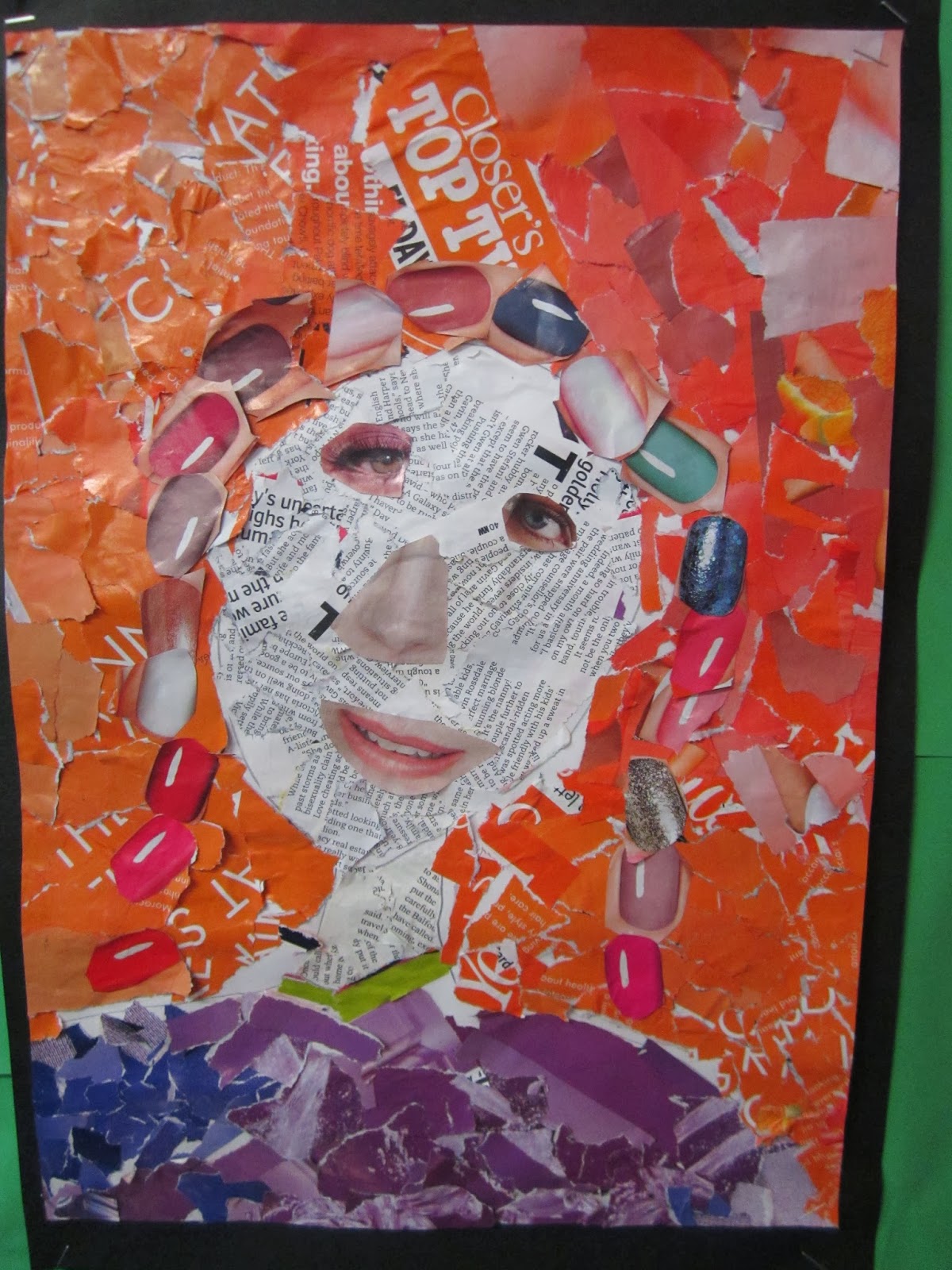 Sensational Fifteen & Sixteen!: Crazy Self Portraits!