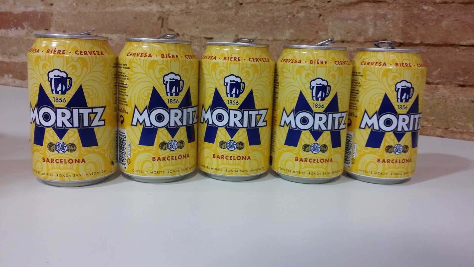 El arte de la cerveza: Cervezas españolas: Moritz (marcas que produce)