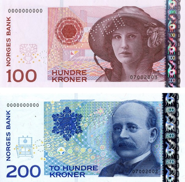 STRANE VALUTE / FOREIGN CURRENCIES: NOK_NORVEŠKA KRUNA_NORWEGIAN KRONE
