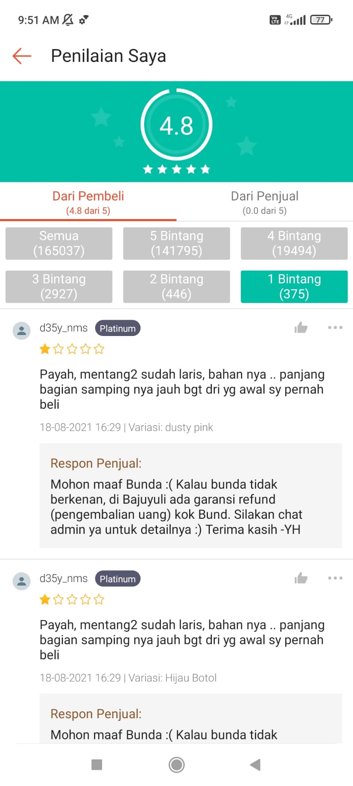 Tips Menghadapi Ulasan Penilaian Buruk di Shopee | GAROBLOGZ - Ghani ...