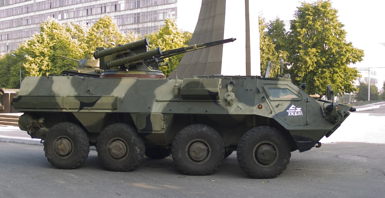 Glavcom: BTR-4E with rcws BM-3 Shturm