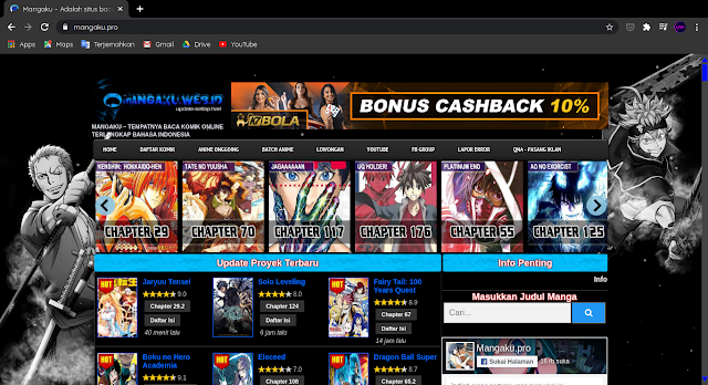 10 Situs Baca Manga Bahasa Indonesia [UPDATE July 2021]