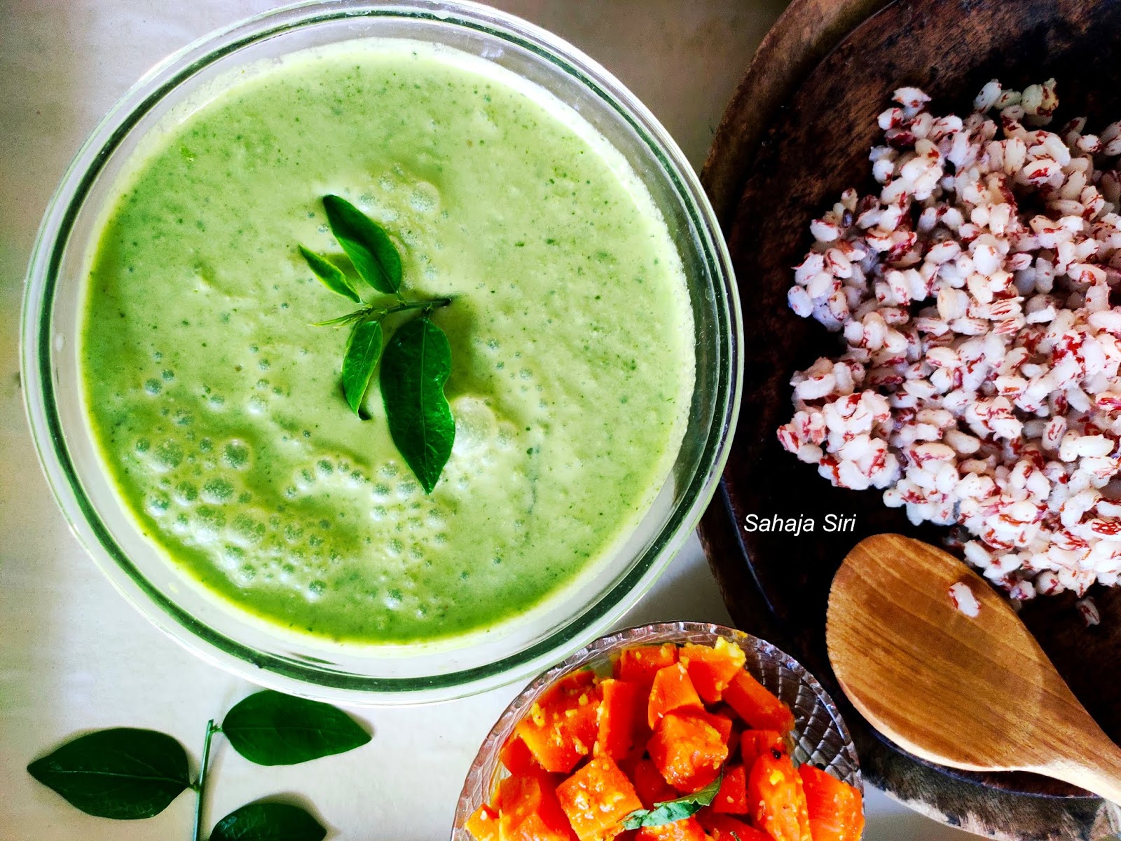 Vitamin leaves tambuli/ Chakramuni soppu tambli