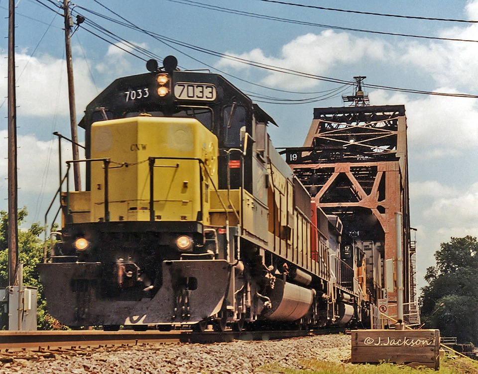 Industrial History: 1909 UP/C&NW Clinton, IA, RR Bridge over a Flooded ...