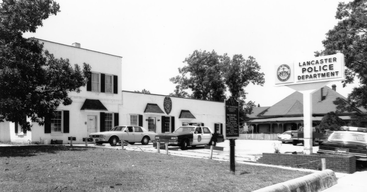 THE LANCASTER ARCHIVE: Lancaster Police Station - 1990 - Lancaster SC