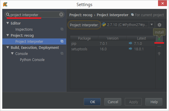robotics & programming: setup pyside at pycharm