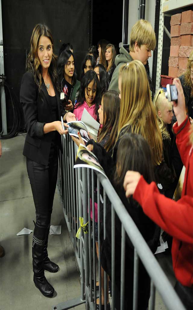 fashionjewellery: Nikki Reed Studded Boots