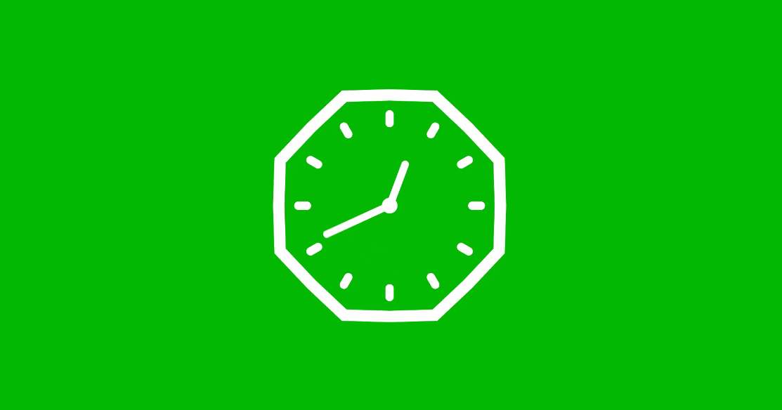 12 hours counting down clock animation video footage on green screen background,Clock animation ...