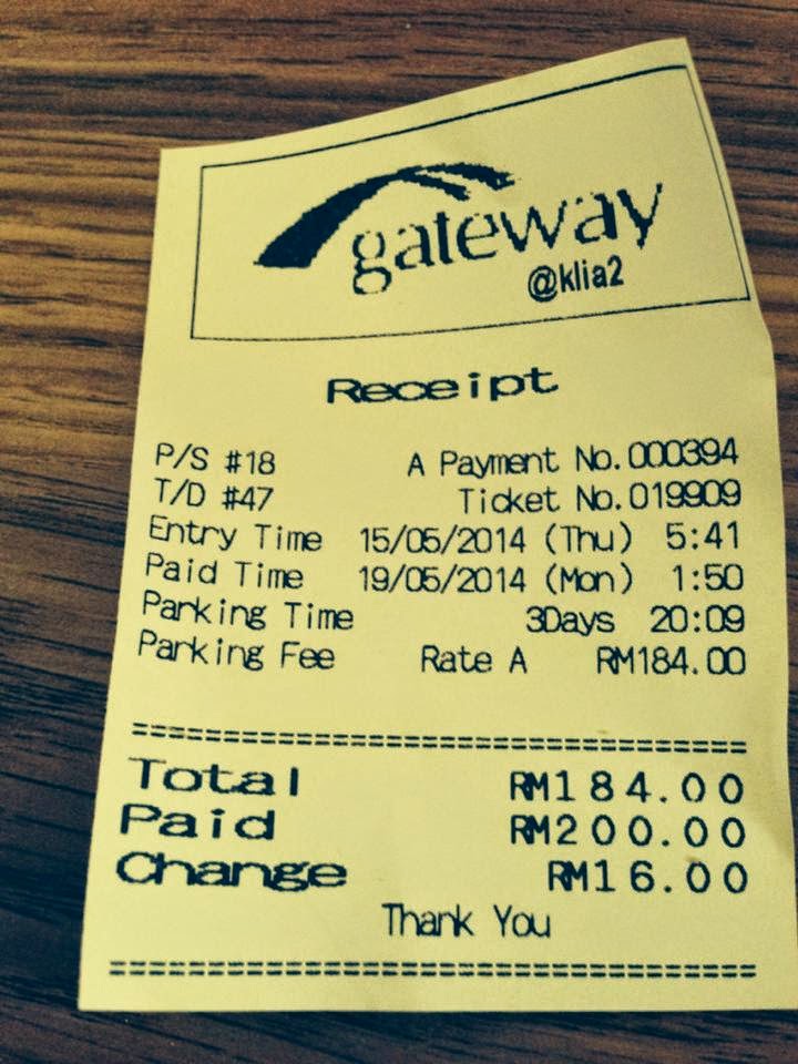 Kembara Dr Kamarul: Parking di KLIA2