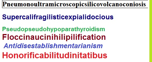 Six Longest English word-৬টি দীর্ঘ ইংরেজি শব্দ - Kazi omor Faruq