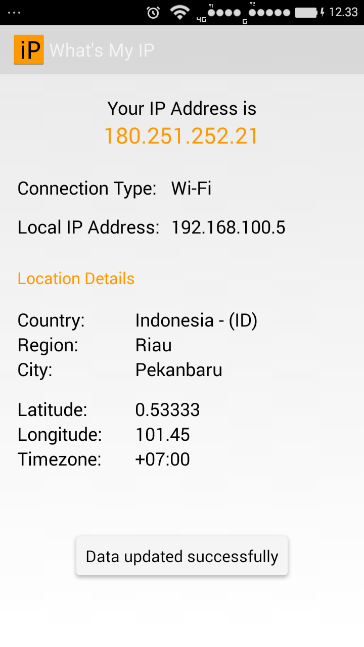 Cara Mengetahui Ip Address di Handphone Android