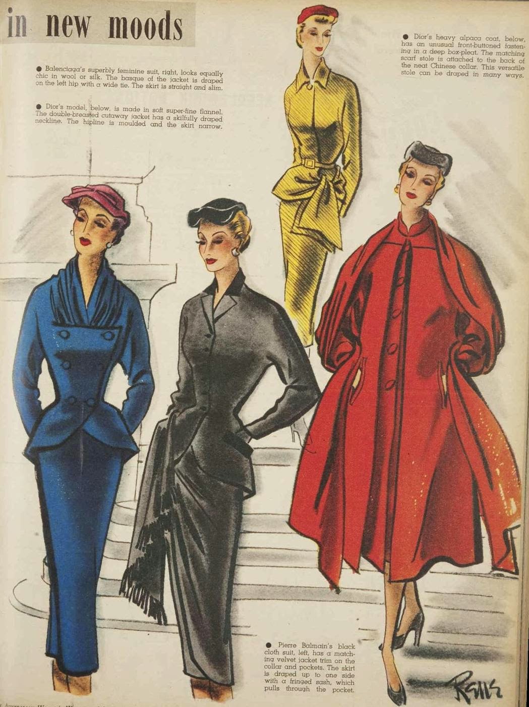 Kitten Vintage: Vintage Fashion and Patterns - 1950s French Style