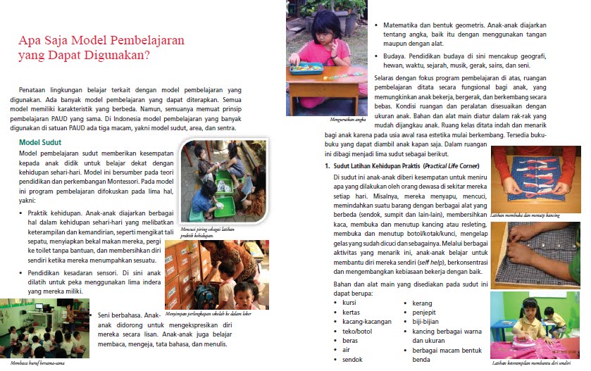 Buku Pedoman Pengelolaan Kelas PAUD K13 ~ PKBM BINUSA Buku Pedoman Pengelolaan Kelas PAUD K13 ~ PKBM BINUSA