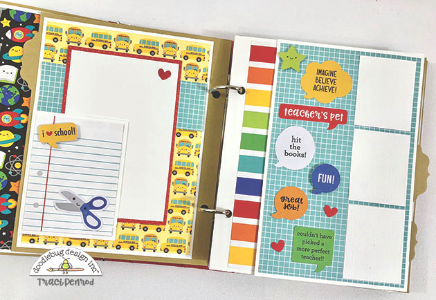 Doodlebug Design Inc Blog: SCHOOL DAYS MINI ALBUM | with Traci