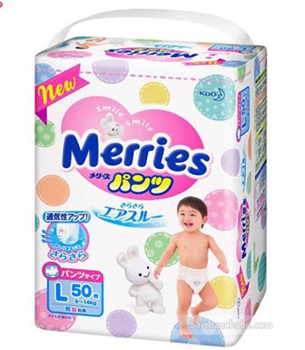 Bỉm Merries hàng nội địa Nhật Bản