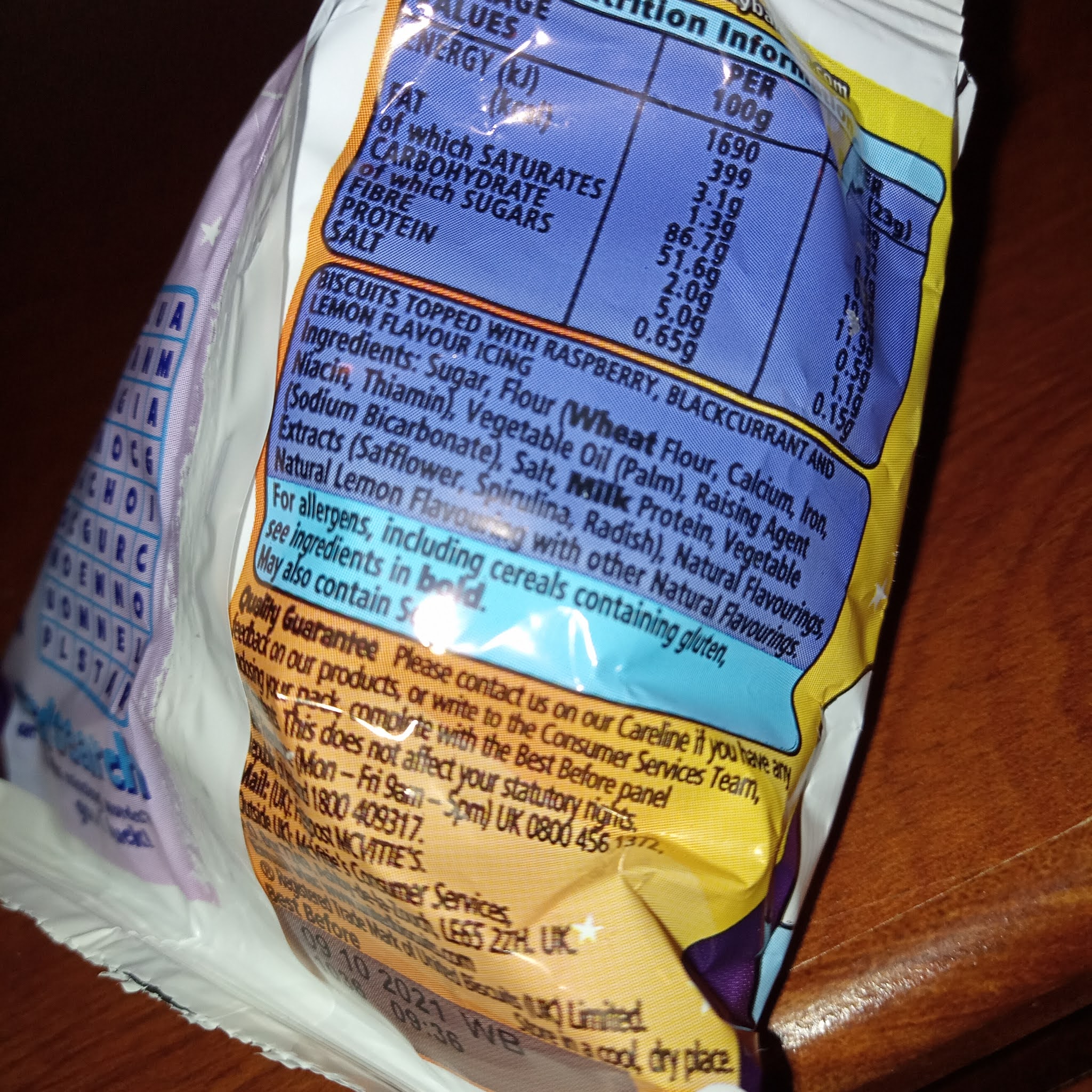 Supersupergirl's Food Reviews: McVities Unicorn gems and Iced gems review