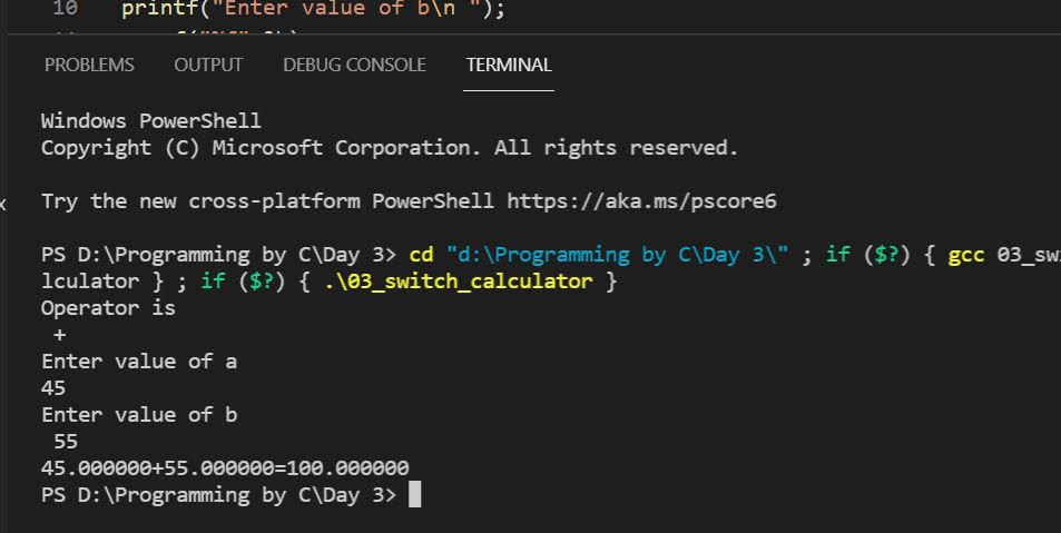 If-else and switch statement in C - Mess with Age - JNUEE and EFLU ...