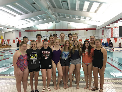 NHS Rocket Swimming and Diving Team: Thank you!