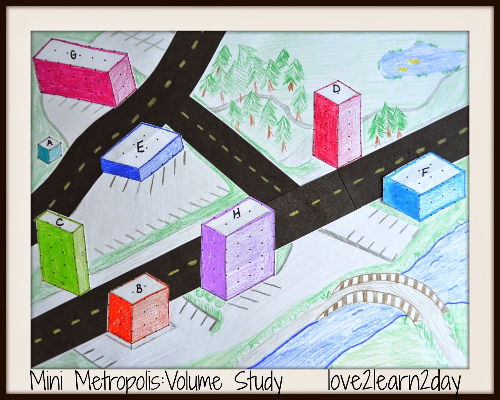 love2learn2day: Explore Volume with Mini Cube Cities