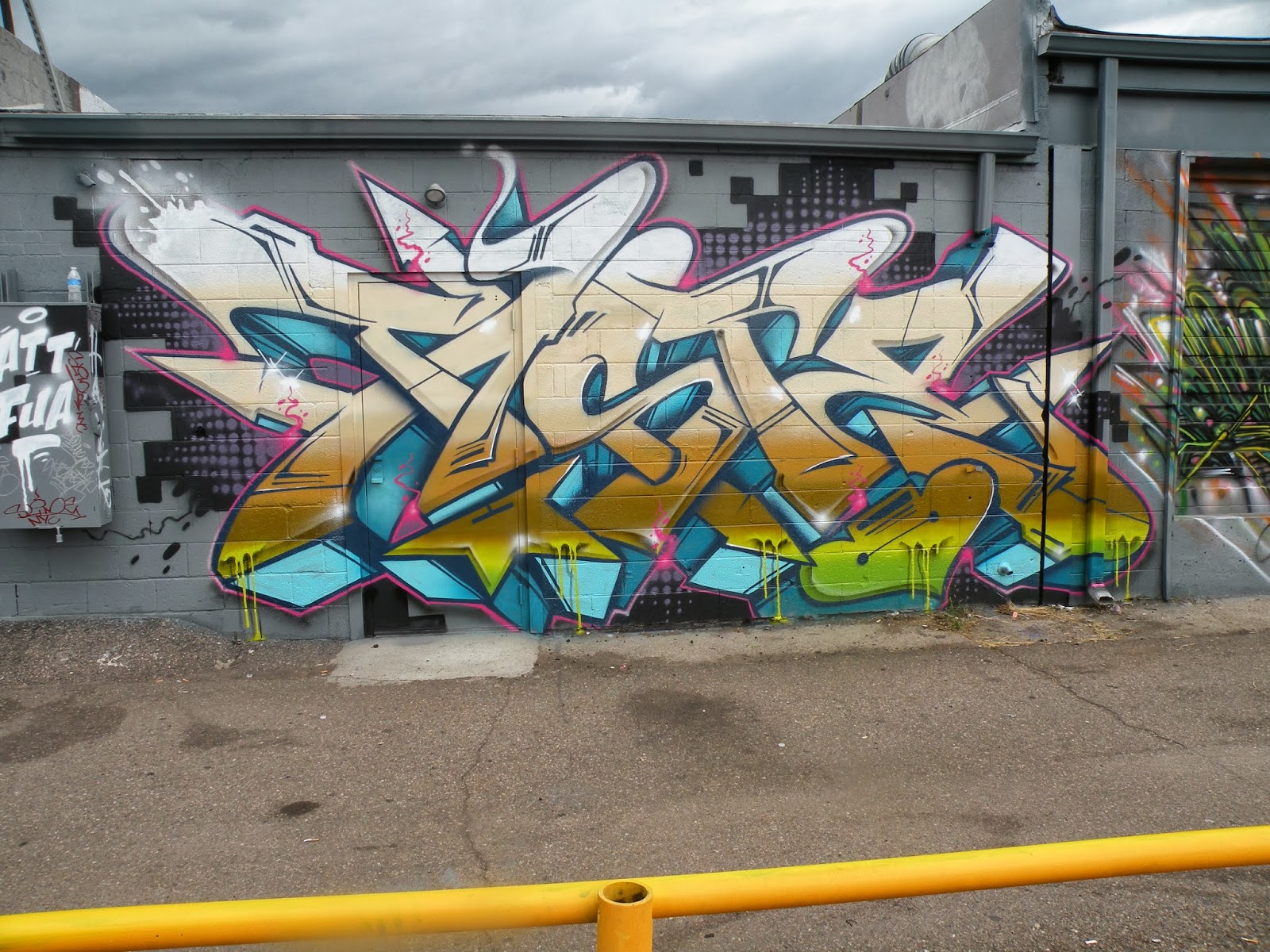 Turnip the Beet: Knocked the dust off my cans for a lil graffiti battle ...